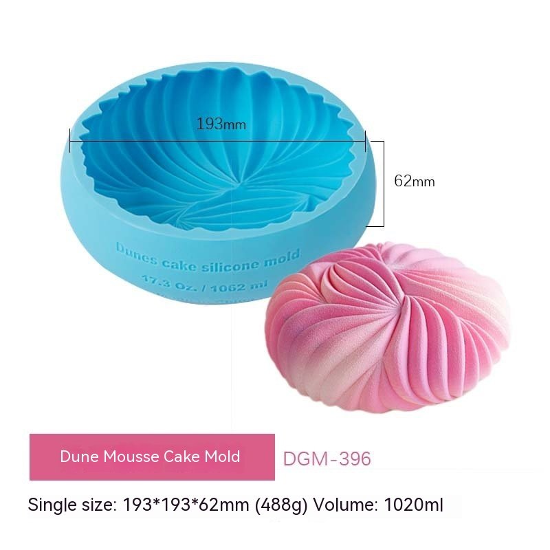 DIY Circular Mousse Cake Silicone Mold